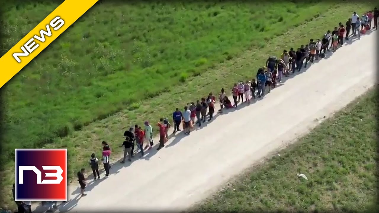 SHOCKING Drone Footage Reveals Unprecedented Border Crisis As Biden ...