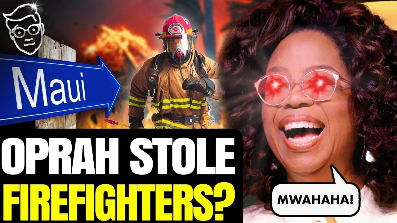 Oprah Used Firefighters To Protect HER Massive Mansion During Maui Fire ...