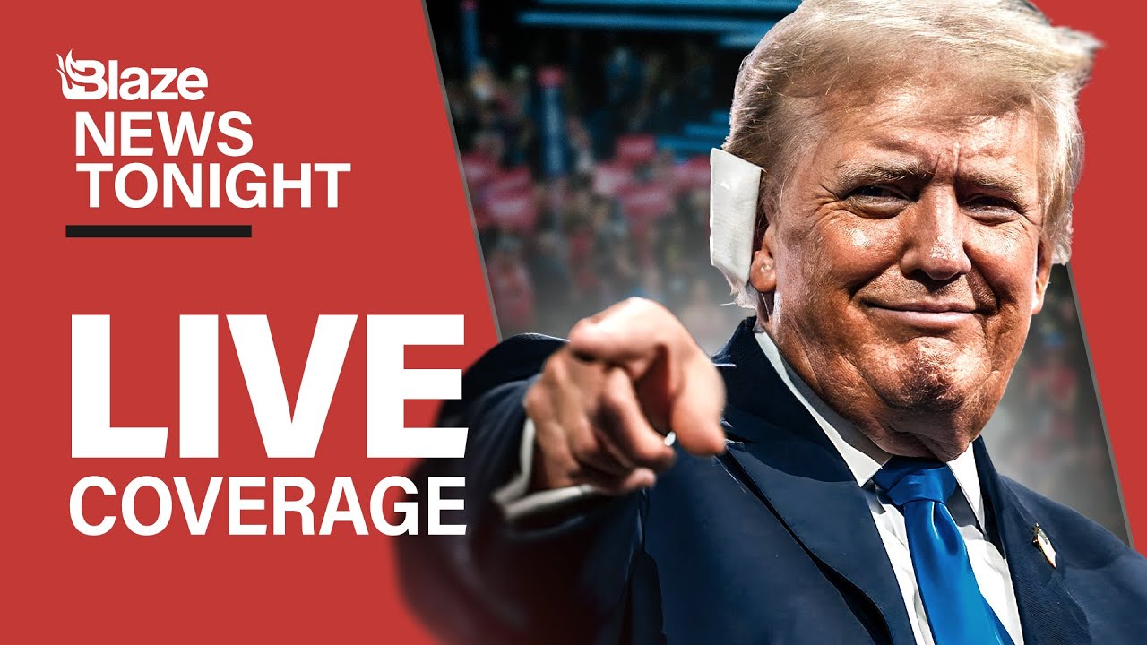 Live Coverage Of RNC With Trump's Speech By Blaze Media | 7/18/24